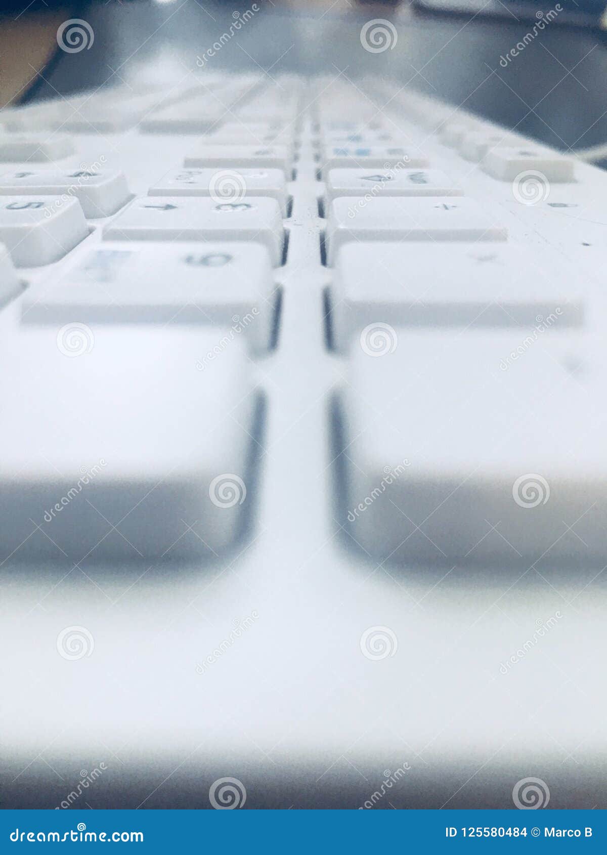 Keyboard stock photo. Image of technic, computer, view - 125580484