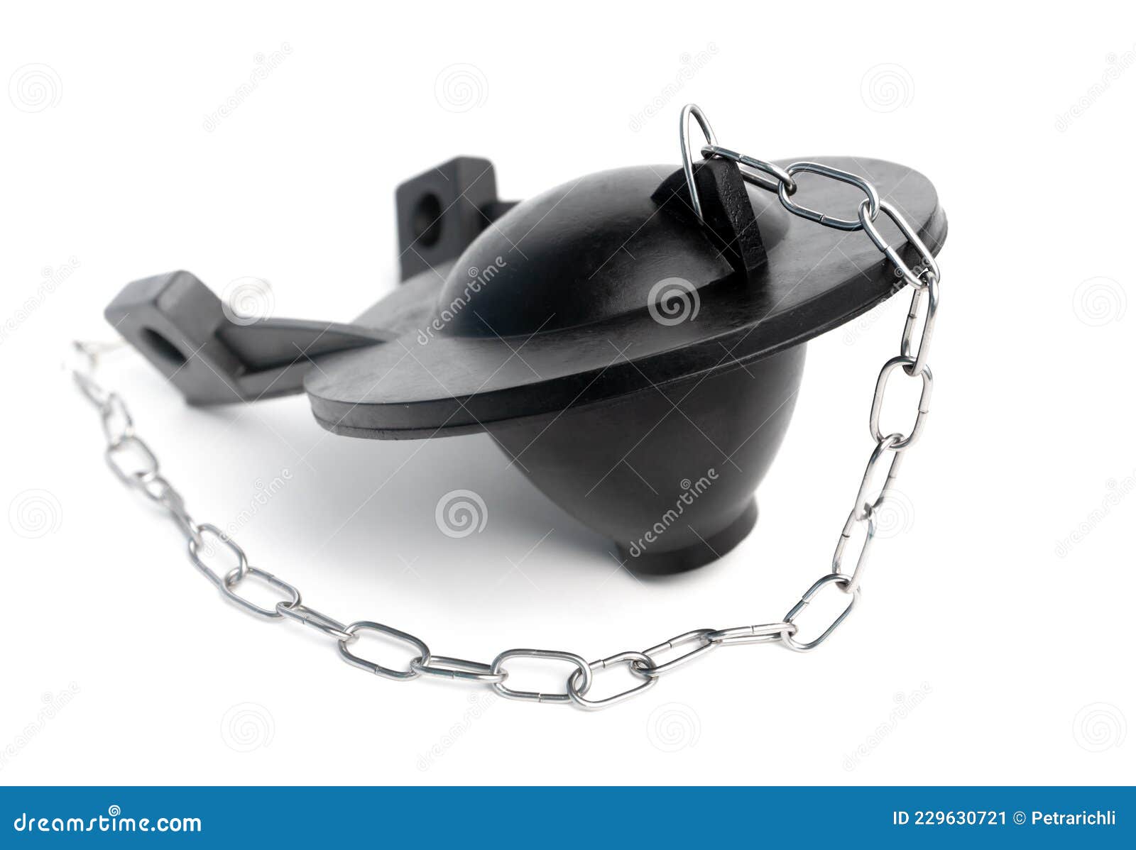 Black Toilet Flapper for Gravity-flush Toilet Tank with Chain. Stock ... Black Toilet Flapper for Gravity-flush Toilet Tank with Chain. Stock ...