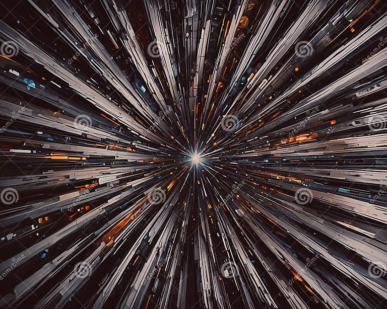 A Perspective View of a Silver Object that is Zoomed in and Has a ...