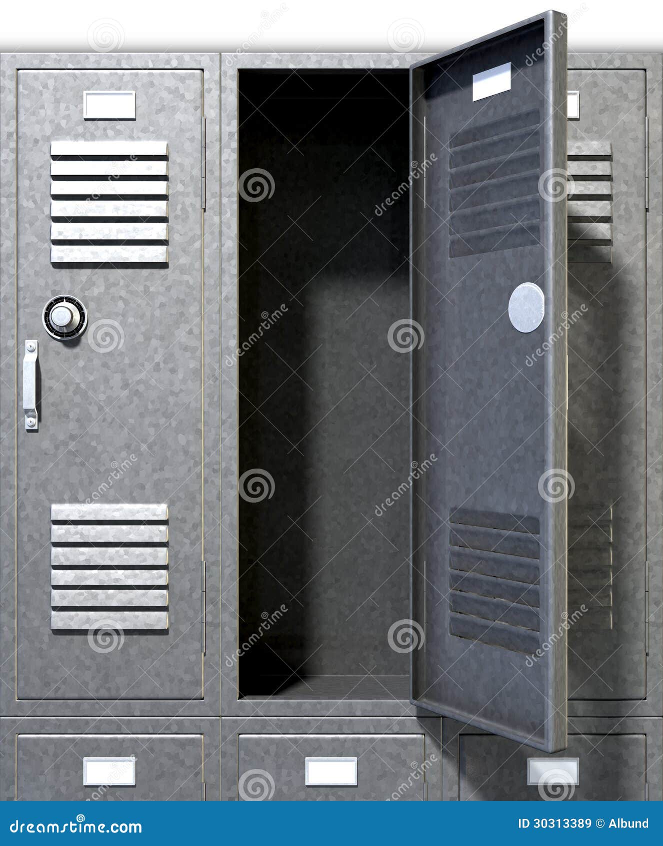 Open High School Lockers