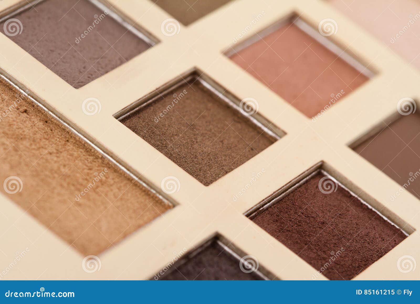 Perspective View of Vintage Makeup Kit Stock Image - Image of glamour ...