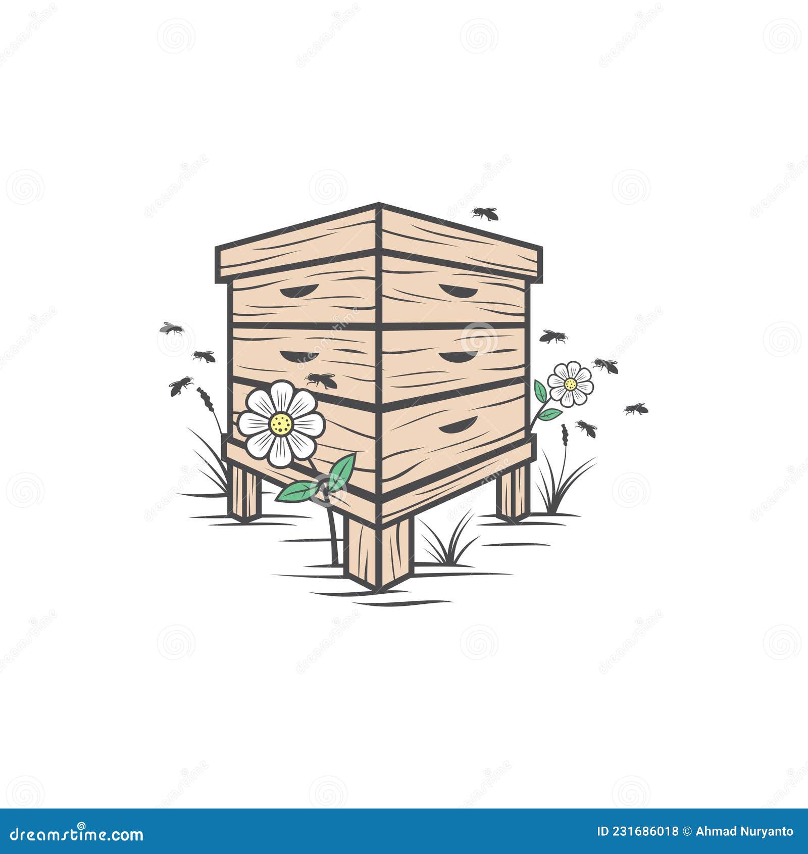 Wooden Beehive Icon, Icon Cartoon | CartoonDealer.com #88303123 Wooden Beehive Icon, Icon Cartoon | CartoonDealer.com #88303123
