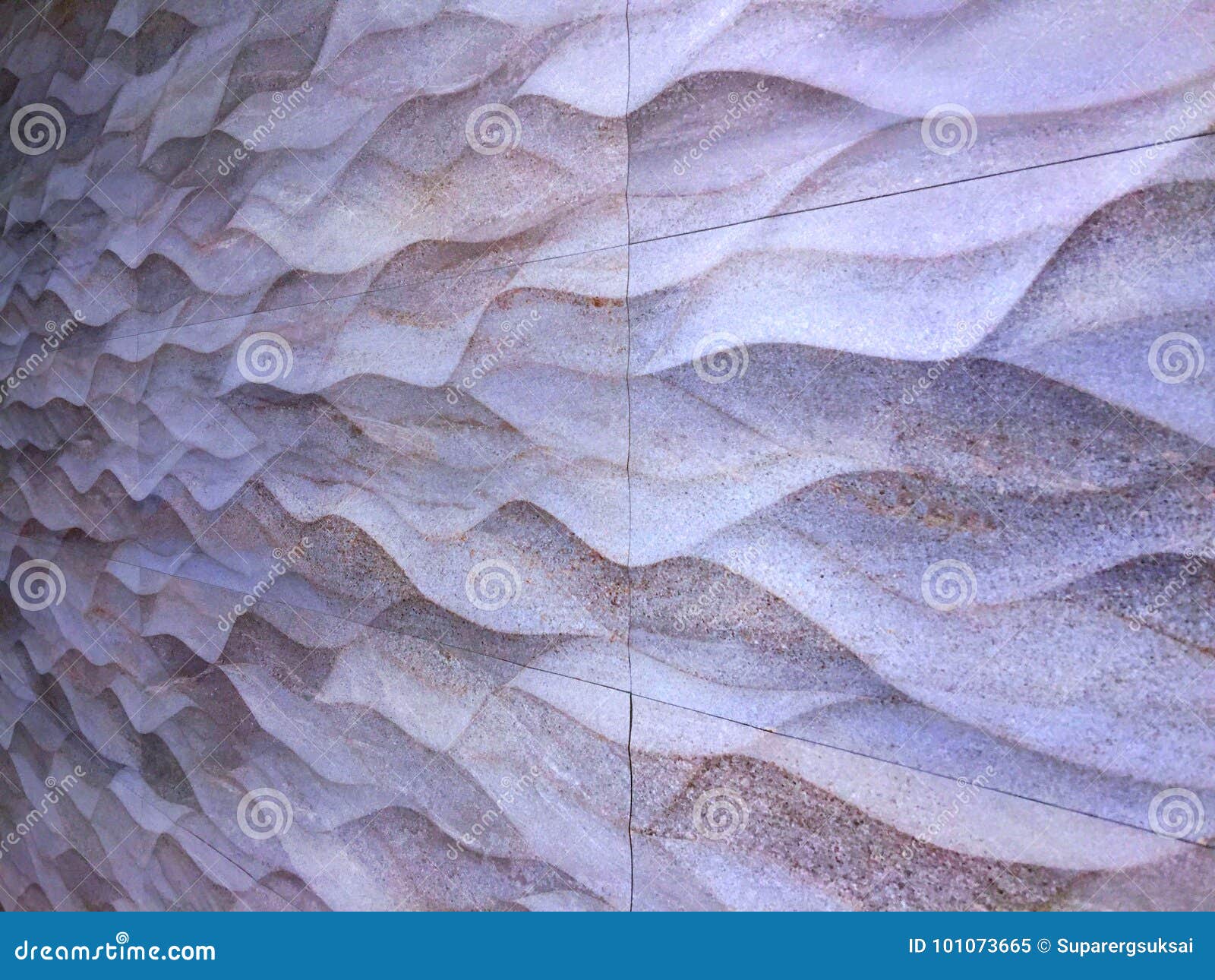 Perspective Wall with Wavy Texture Stock Image - Image of abstract ...