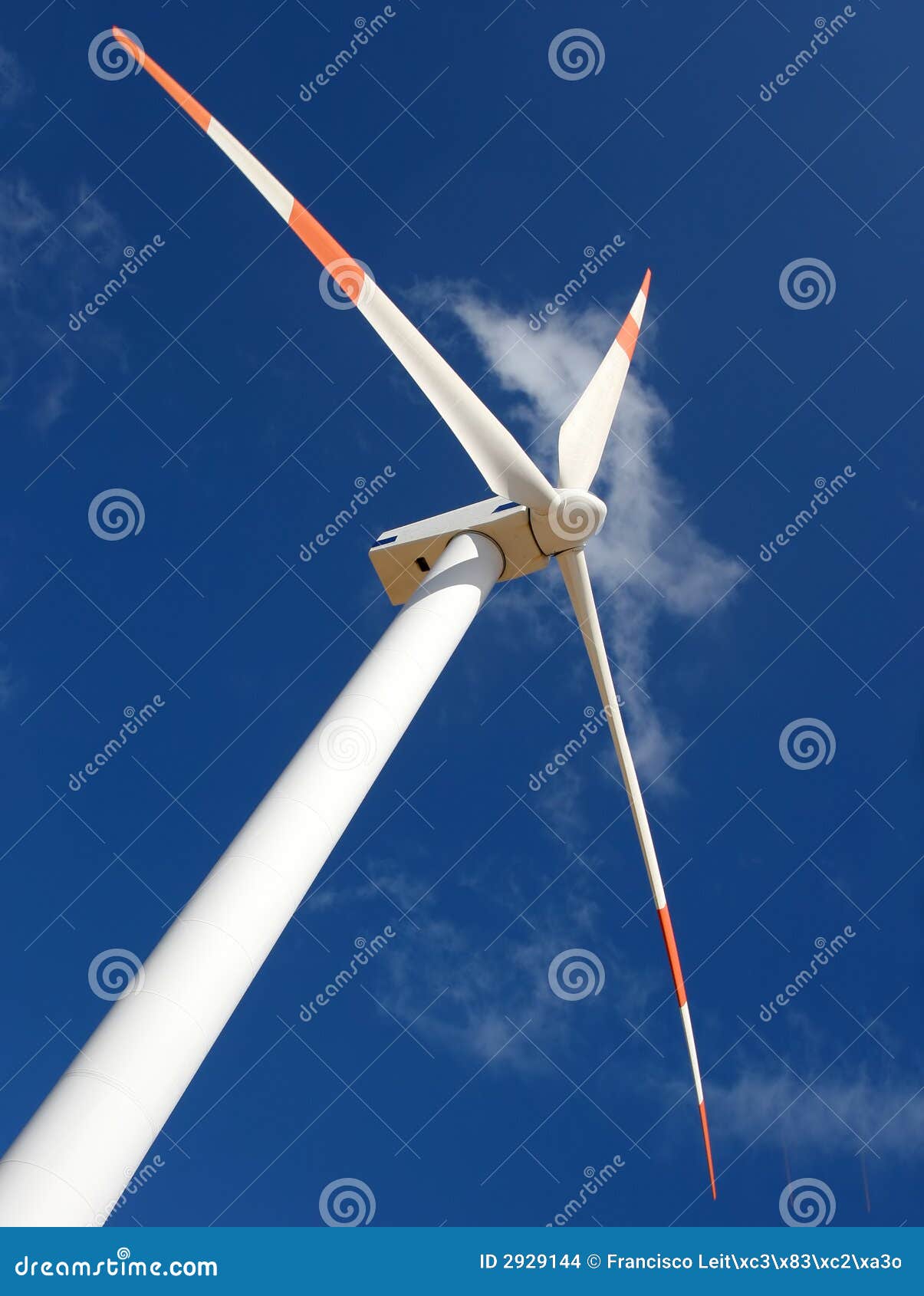 Perspective of wind mill stock photo. Image of mill, energy - 2929144