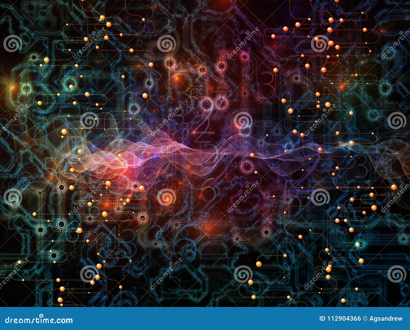 Perspectives of Data Transfers Stock Illustration - Illustration of ...
