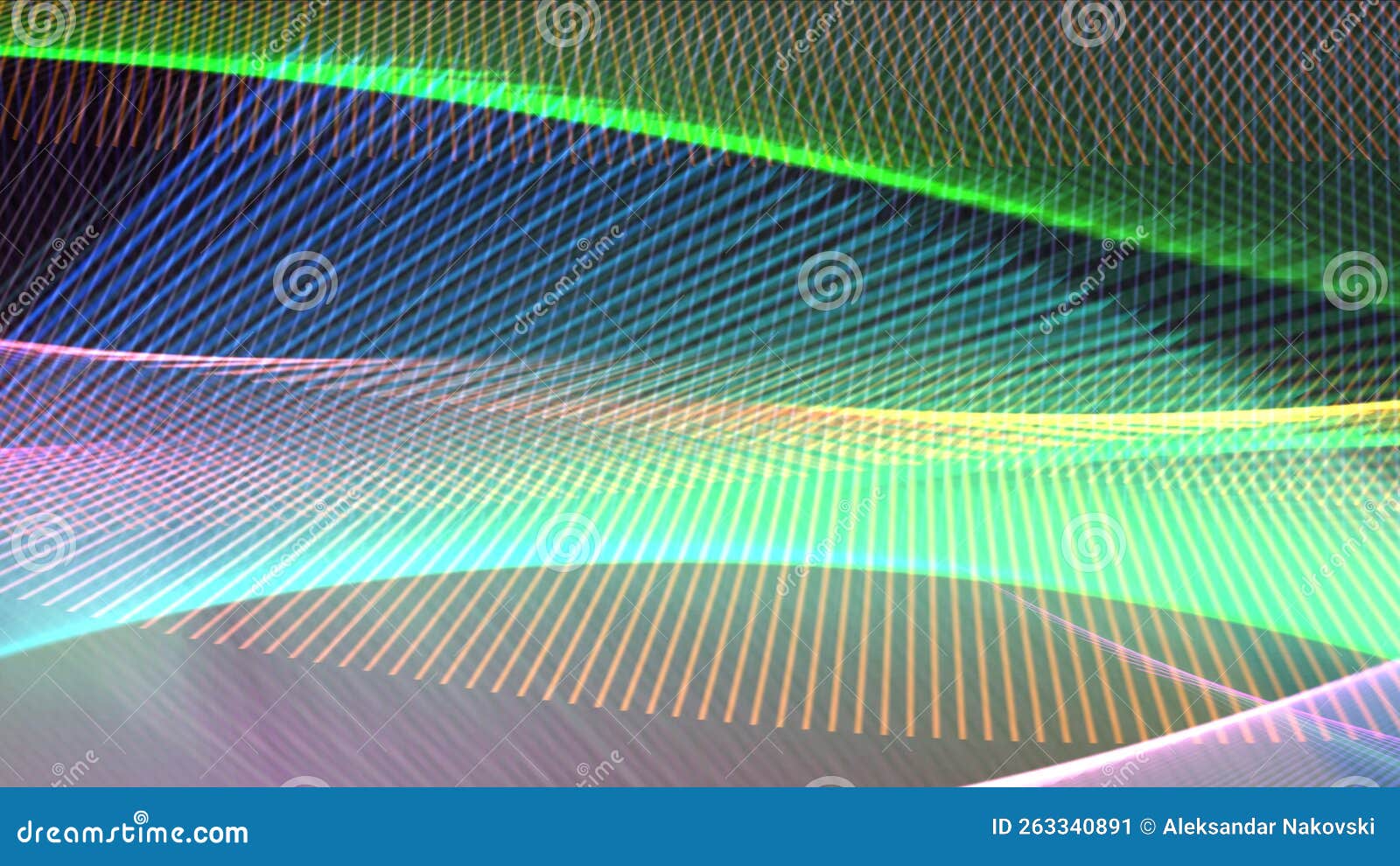 Perspectives of Fractal Realms Background Stock Illustration ...