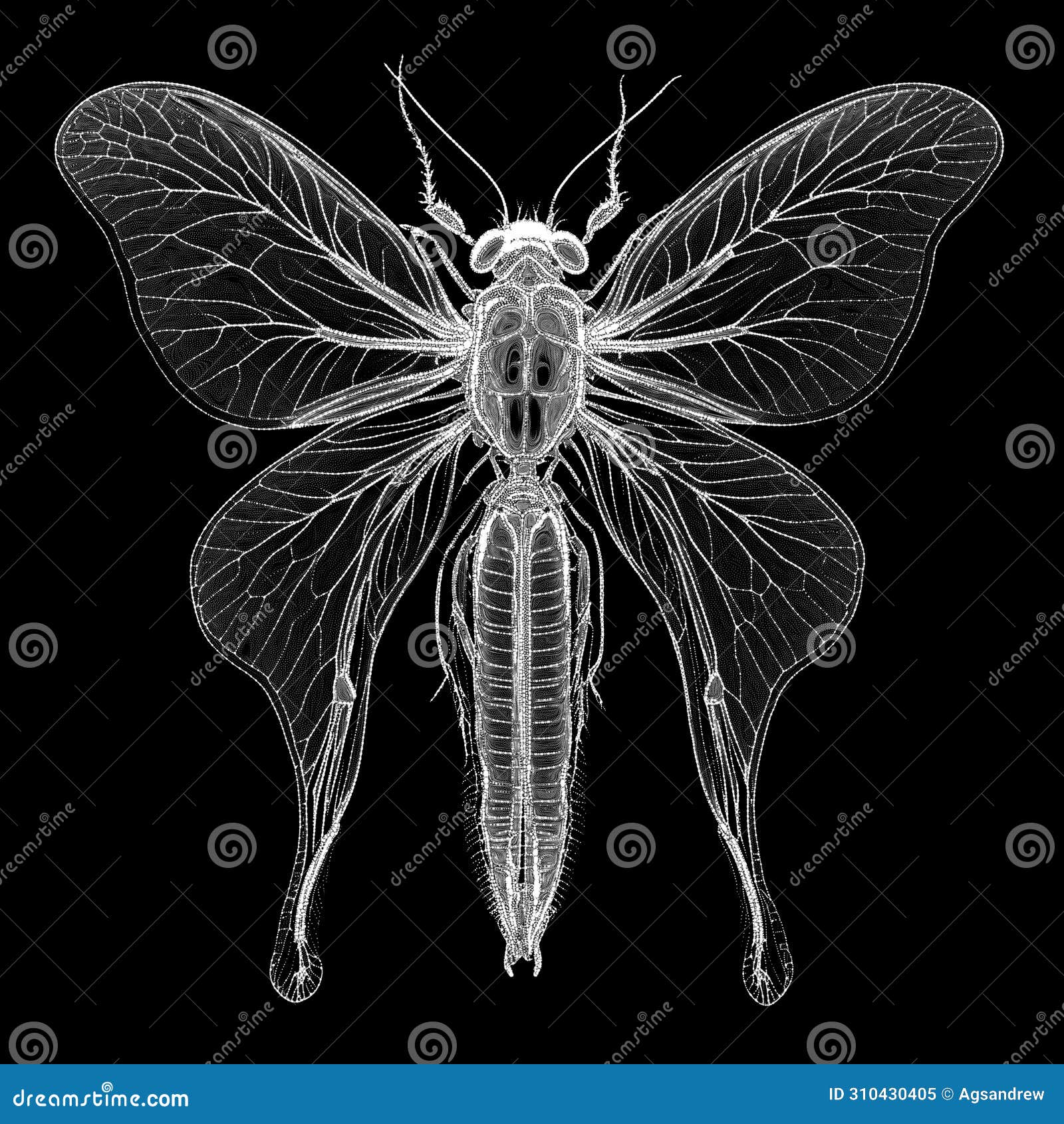 Perspectives of Nature Stippling Stock Illustration - Illustration of ...