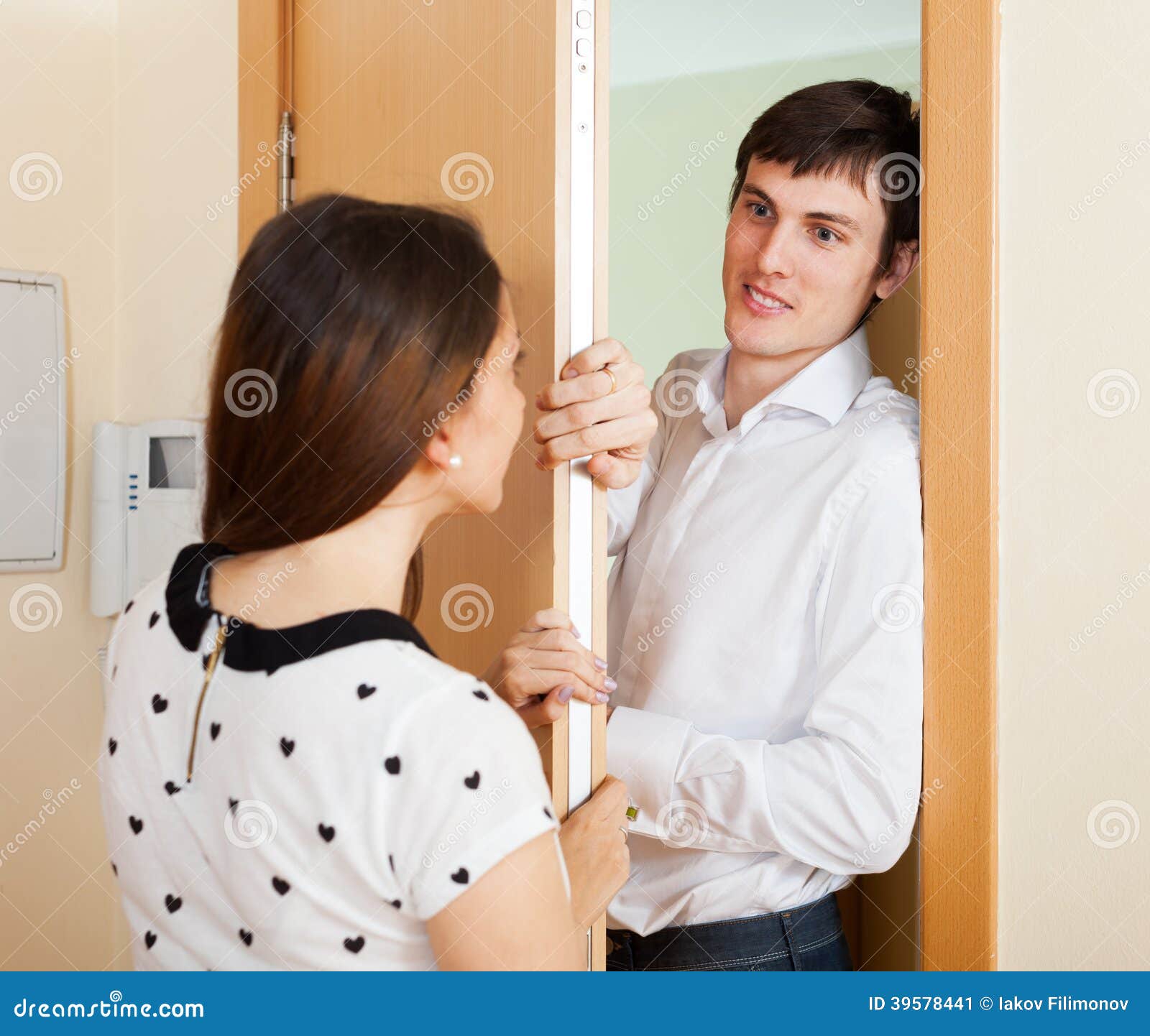 Persuasive Social Worker Questioning Girl Stock Image - Image of form ...