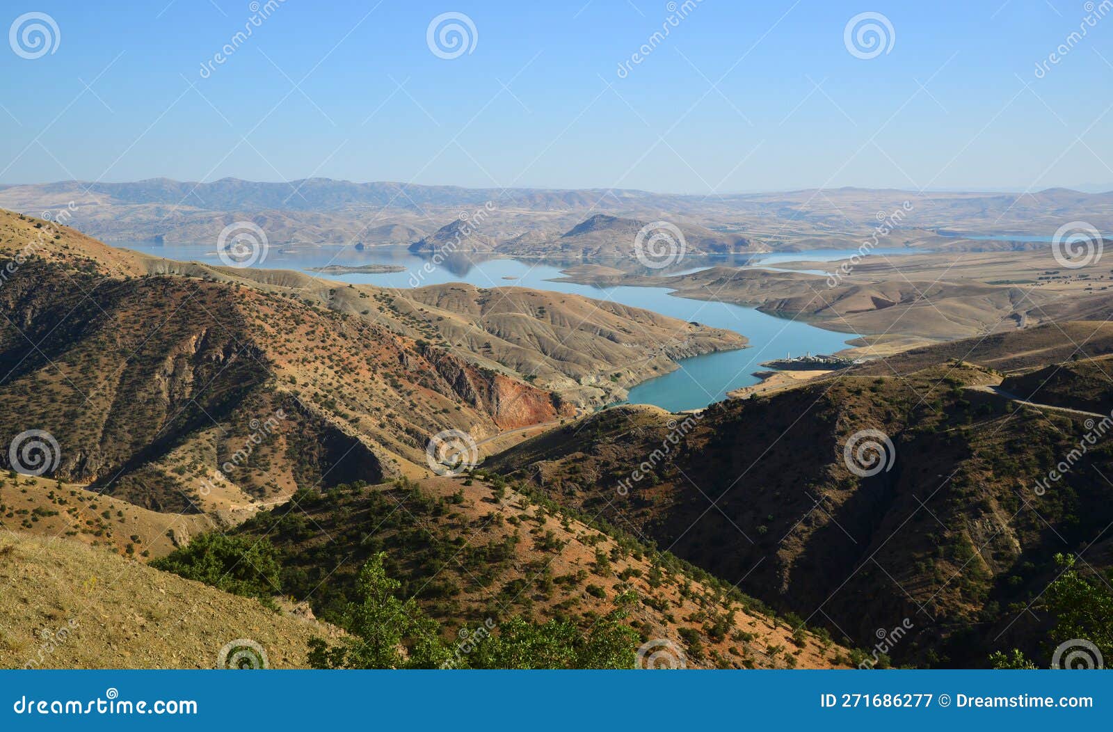 Pertek - Tunceli stock image. Image of wilderness, built - 271686277