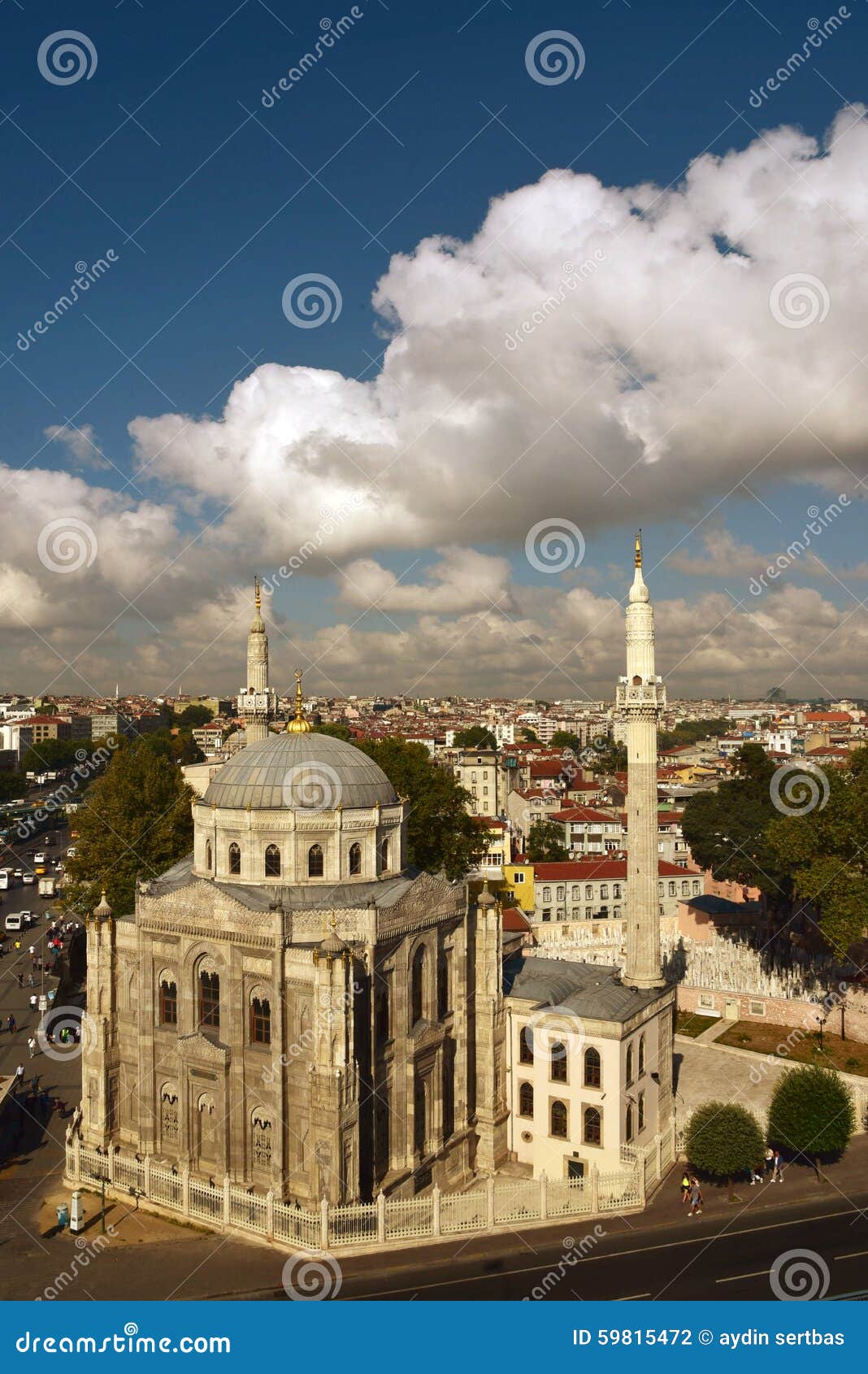 Pertevniyal Valide Sultan Mosque Stock Photo - Image of turkey ...