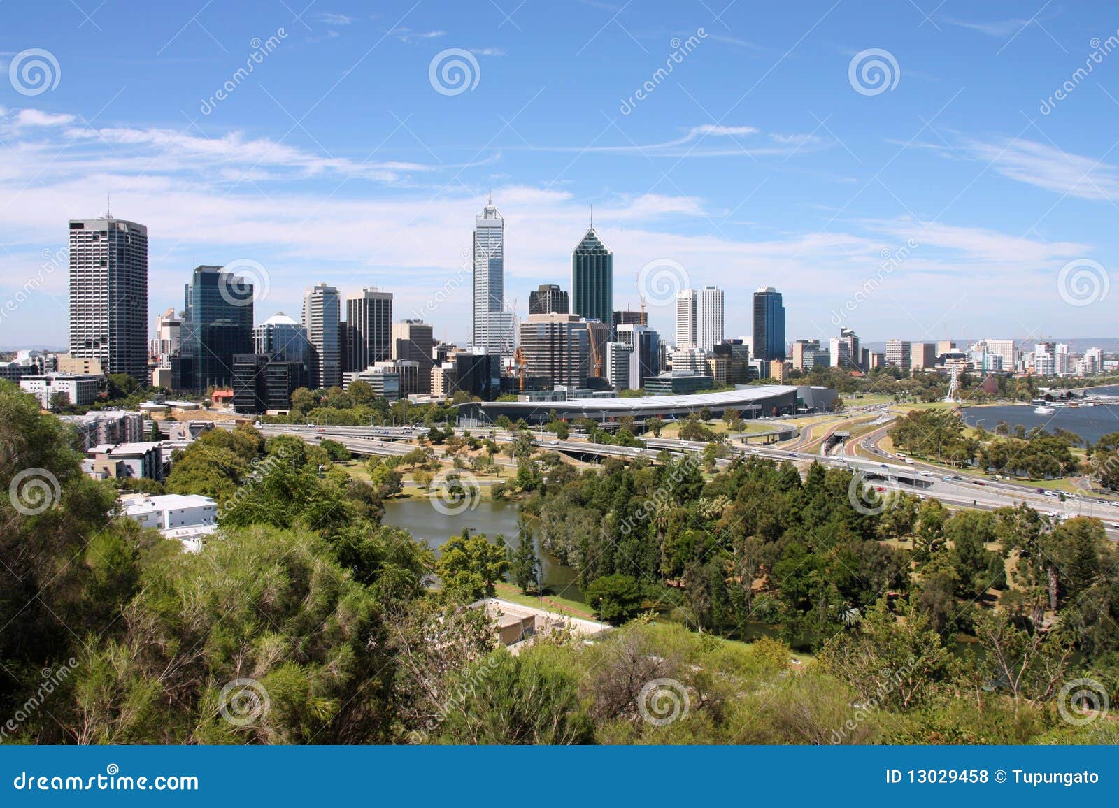 Perth stock photo. Image of parklands, urban, modern - 13029458