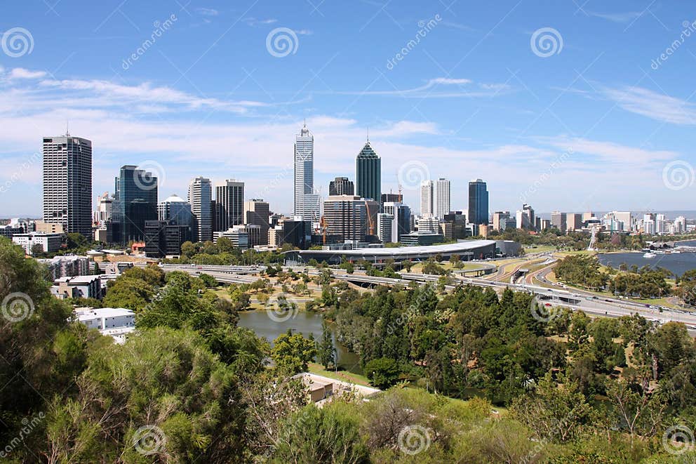 Perth stock photo. Image of parklands, urban, modern - 13029458