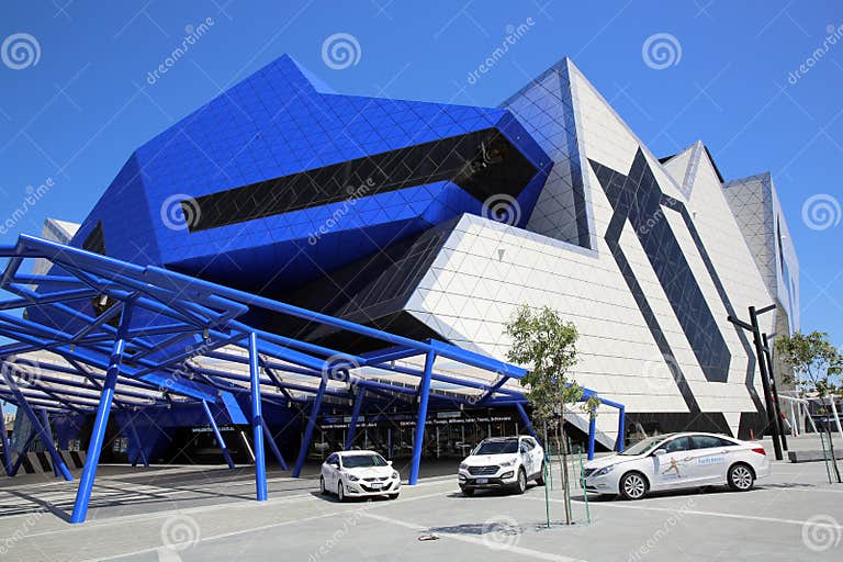 Perth Arena editorial stock photo. Image of building - 29400458