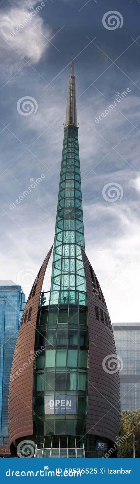 PERTH, AUSTRALIA, AUGUST, 18 2015 - Bell Tower is Restored Editorial ...