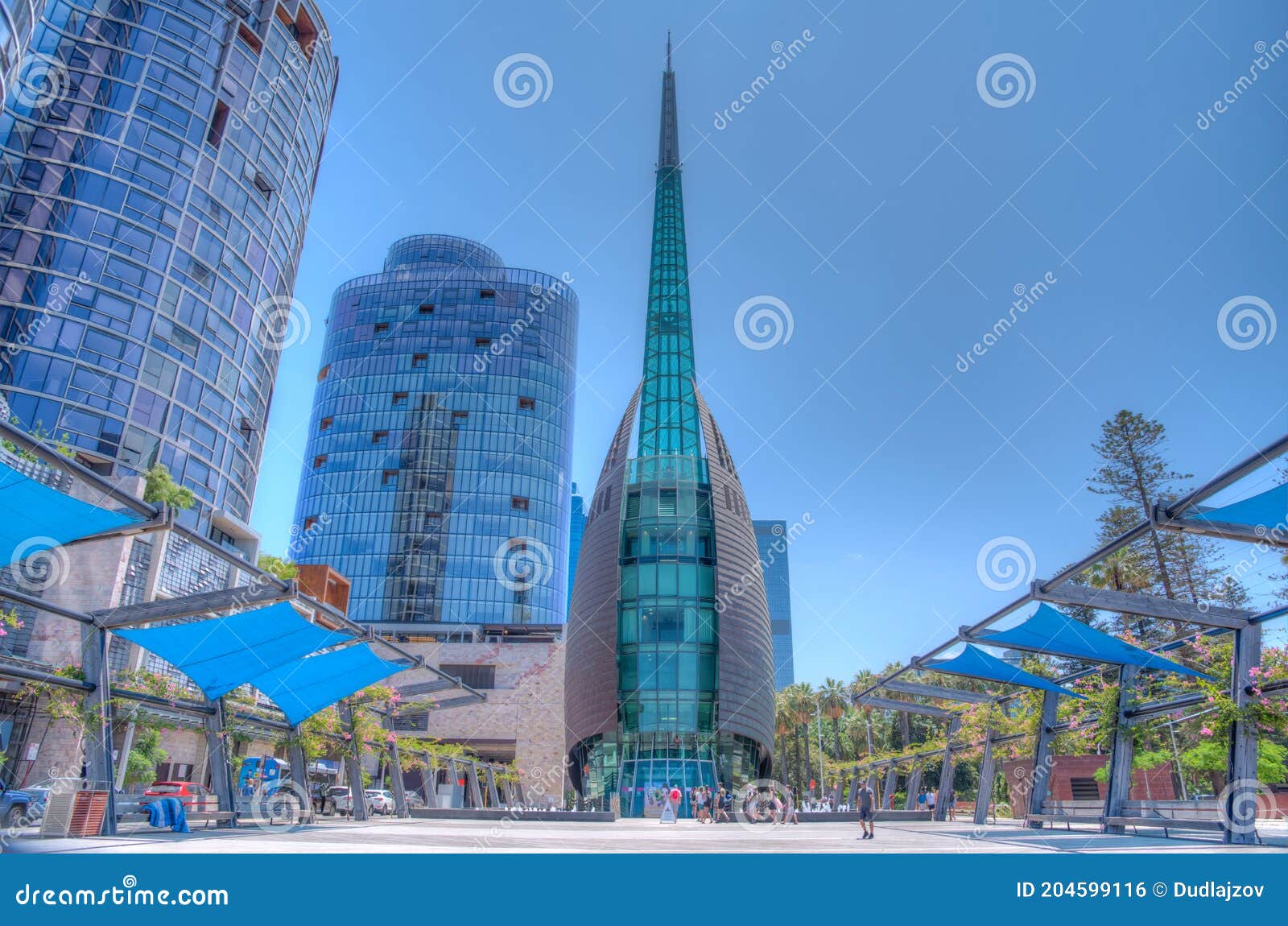 PERTH, AUSTRALIA, JANUARY 18, 2020: the Bell Tower in Perth, Australia ...