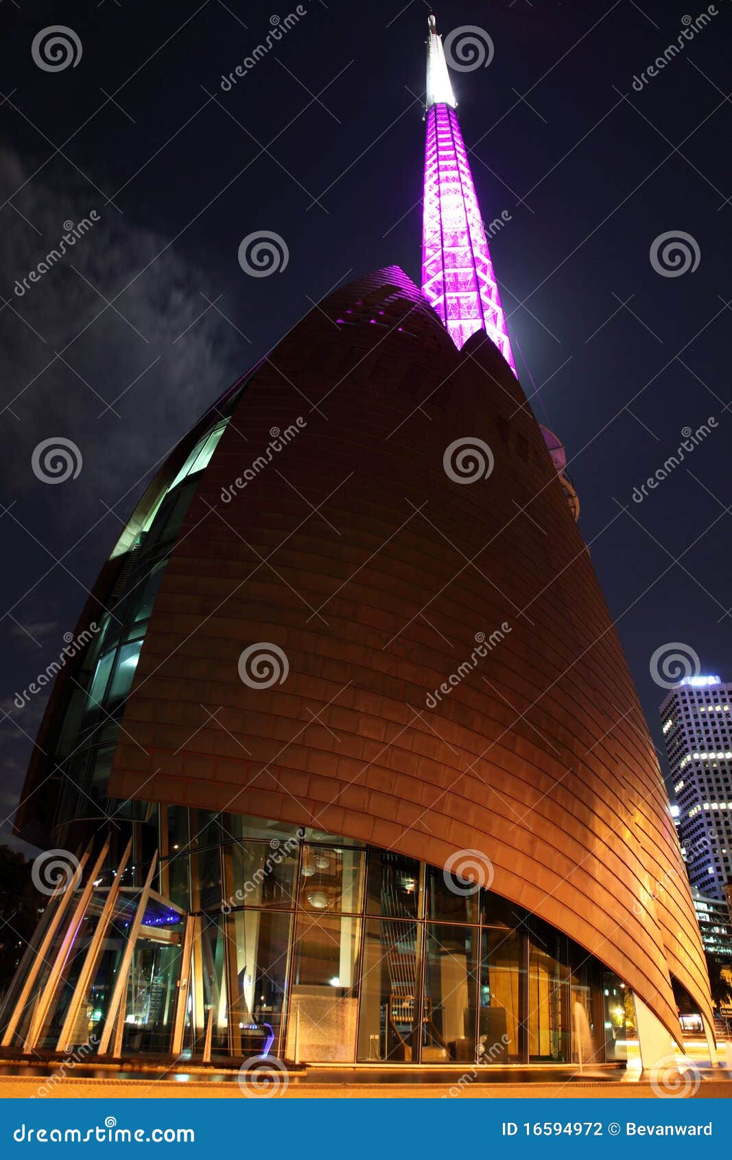 Perth Bell Tower stock photo. Image of copper, angle - 16594972