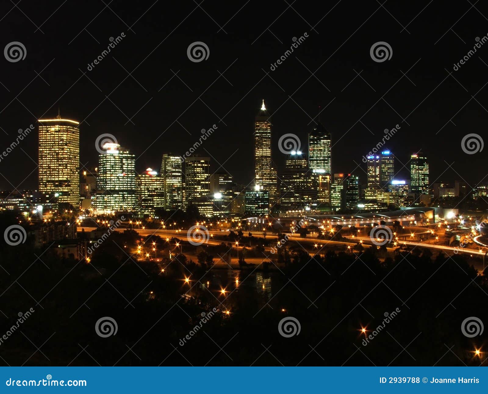 Perth City stock photo. Image of light, australian, high - 2939788