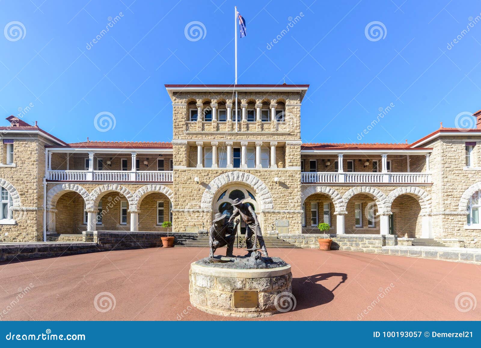 Perth Mint Building stock image. Image of western, historic - 100193057