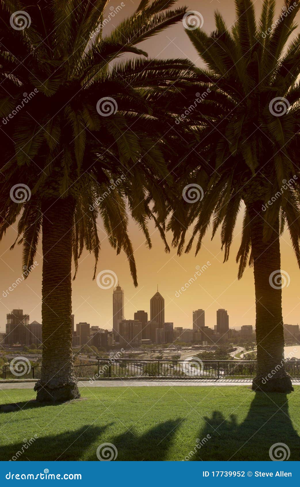 Perth Skyline - Australia stock photo. Image of landmark - 17739952