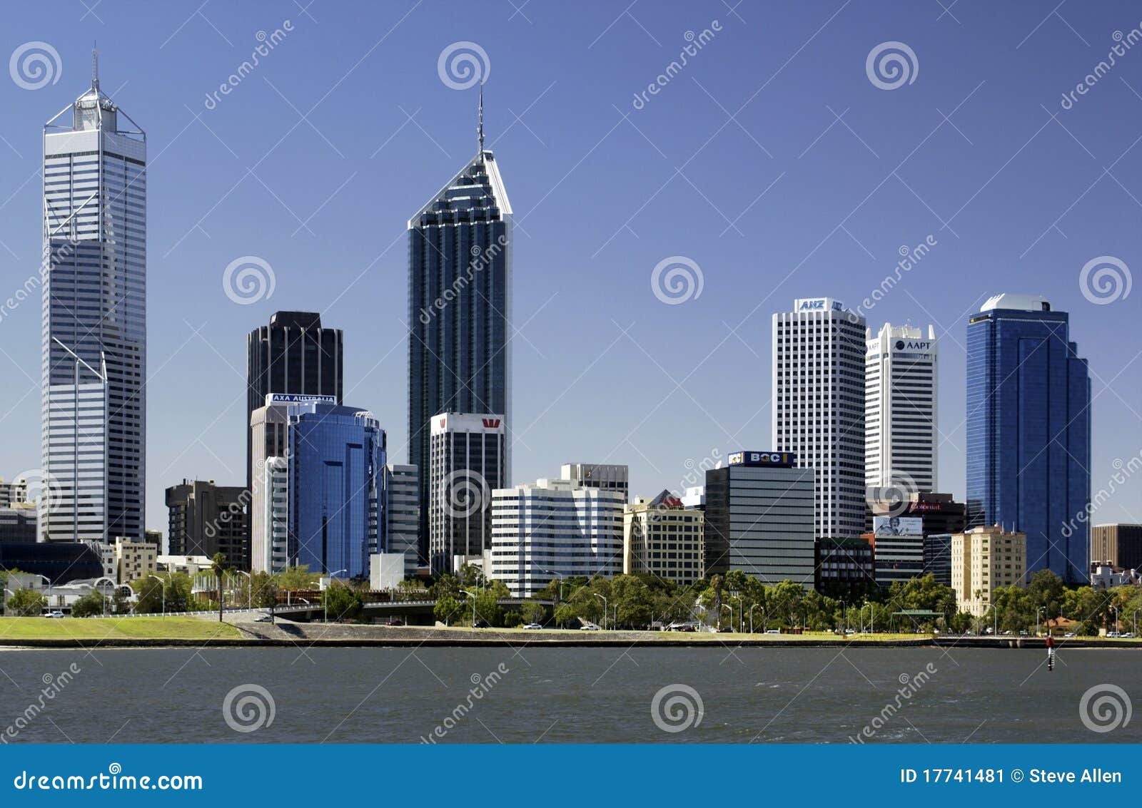 Perth Skyline - Australia editorial photo. Image of architecture - 17741481