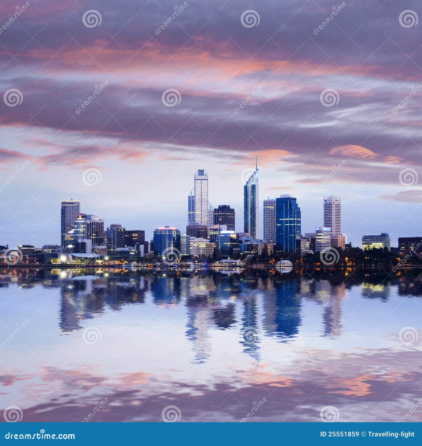 Swan River From The Como Foreshore, Perth, Western Australia Stock ...