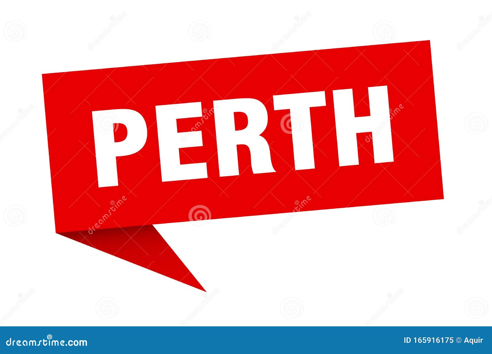 Perth Sticker. Perth Signpost Pointer Sign Stock Vector - Illustration ...