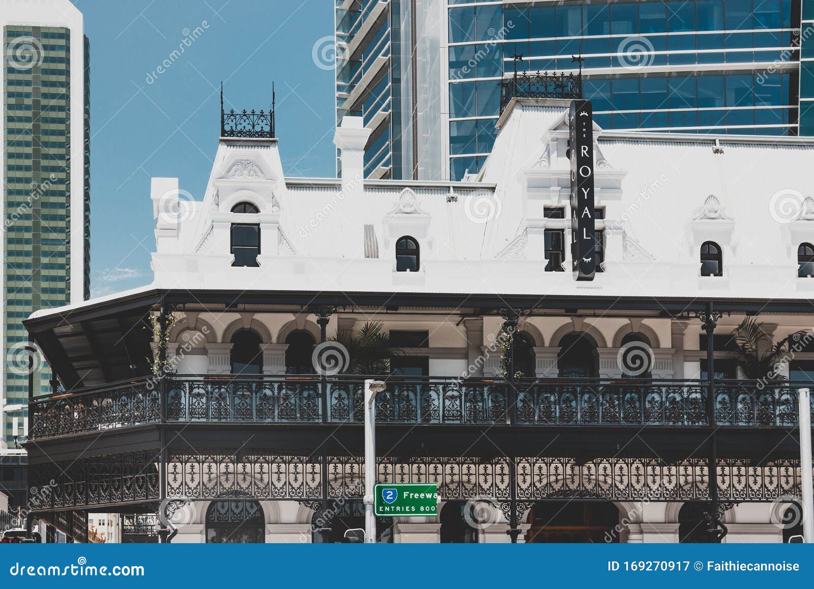 Architecture and Details of the Streets of Perth Modern CBD Editorial ...