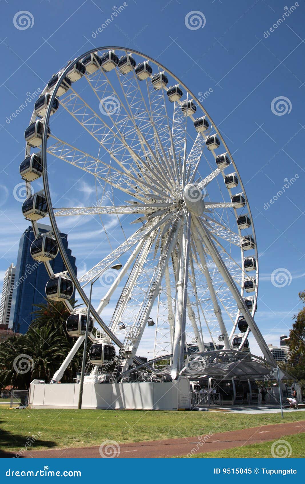 Perth wheel stock image. Image of australia, landmark - 9515045
