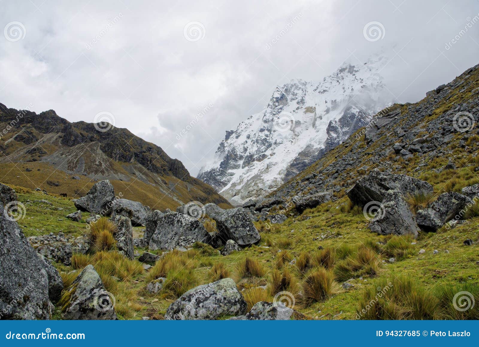 Peru-Berg stockbild. Bild von reise, sonne, süd, region - 94327685