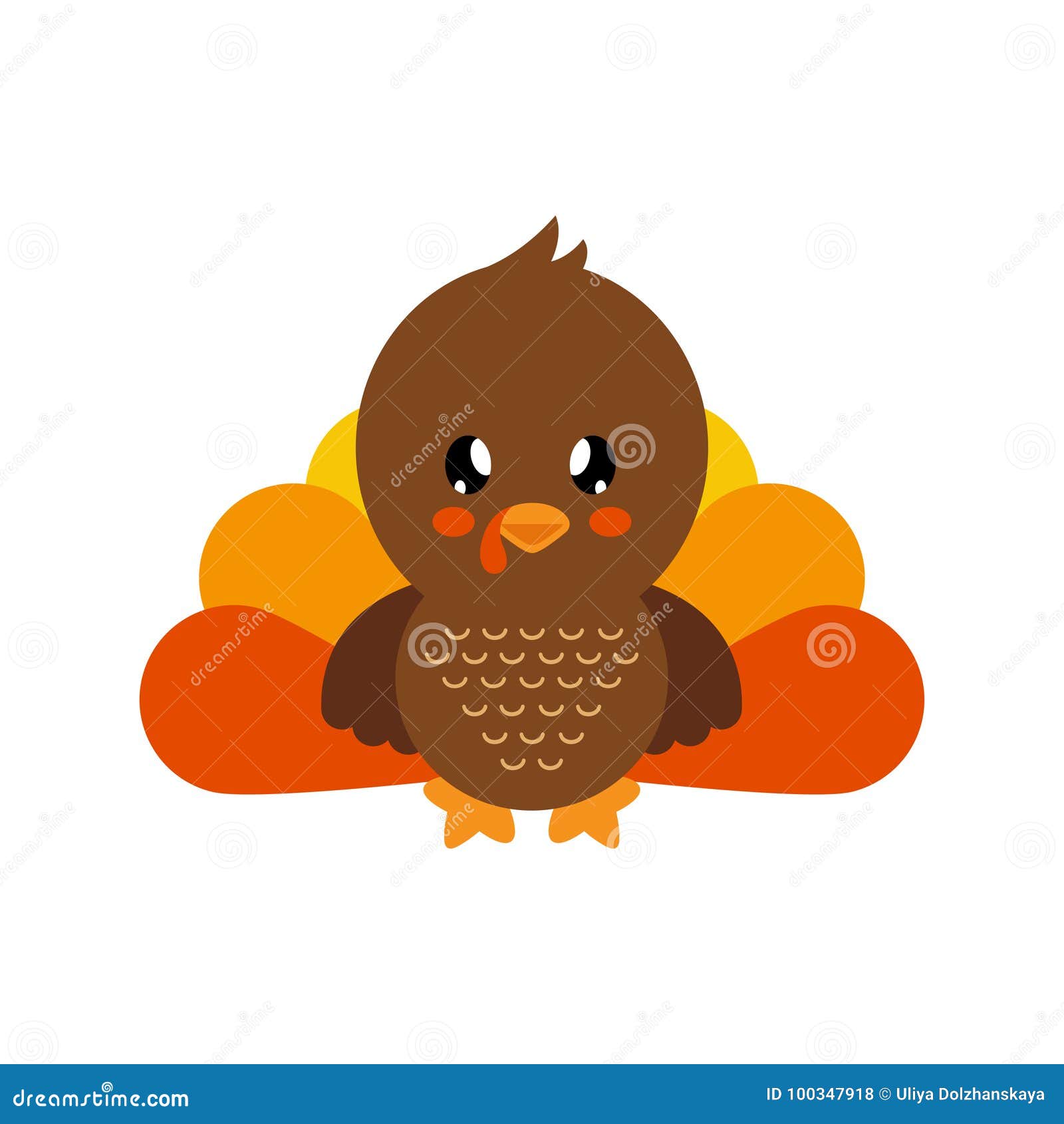 Peru Bonito Dos Desenhos Animados Ilustração do Vetor - Ilustração de ...