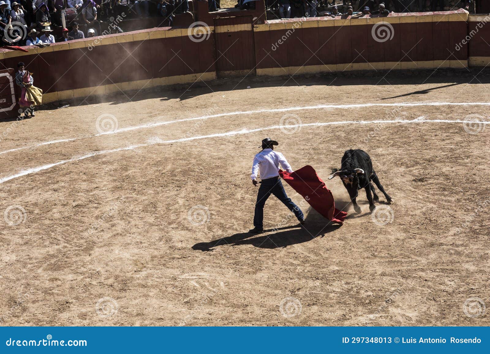 PERU COTABAMBA Bullfight in Its Traditional Religious Festivals ...