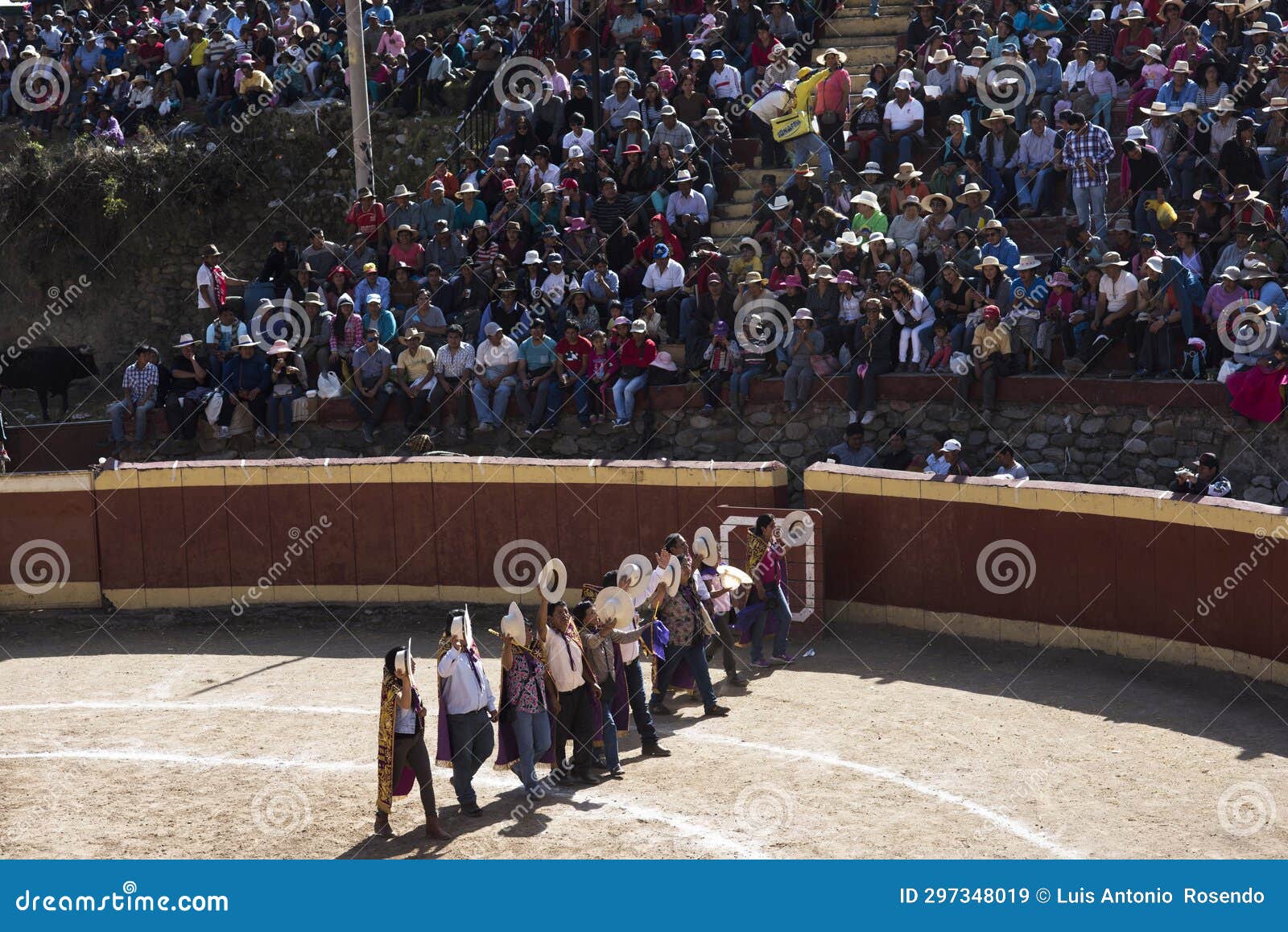 PERU COTABAMBA Bullfight in Its Traditional Religious Festivals ...