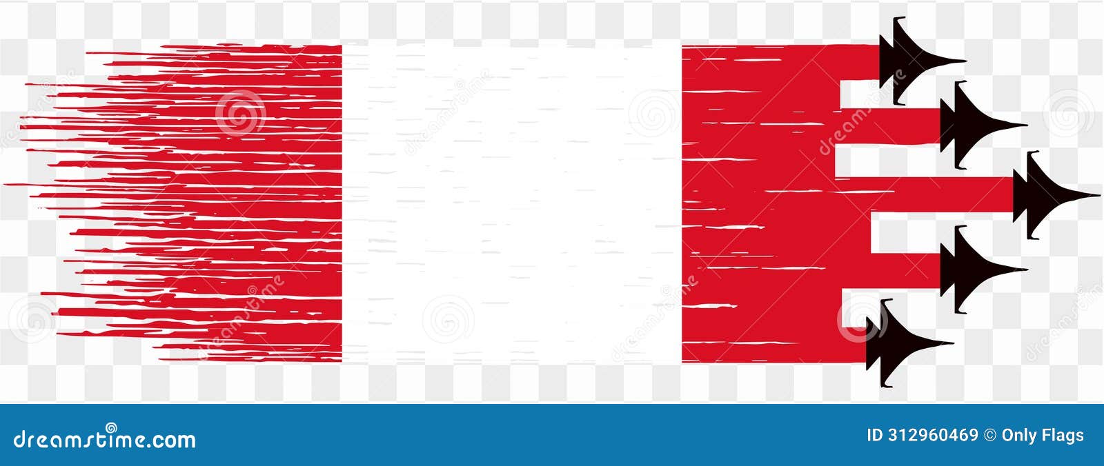 Peru Flag with Military Fighter Jets Isolated Background. Vector ...