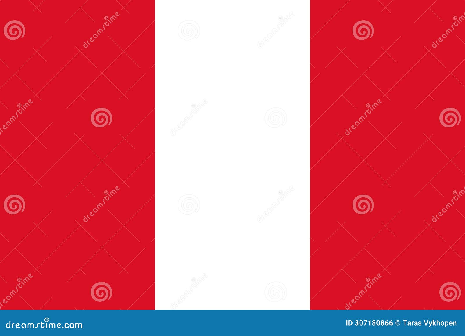 Peru Flag in Official Colors and Proportion Correctly Vector Stock ...