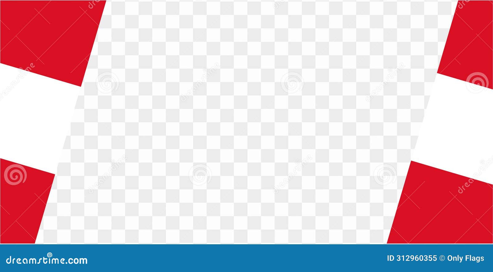 Peru Flag Wave Isolated on Png or Transparent Background Vector ...