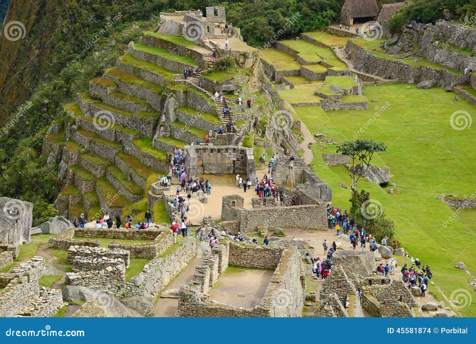 Peru inca ancient ruin stock photo. Image of valley, south - 45581874