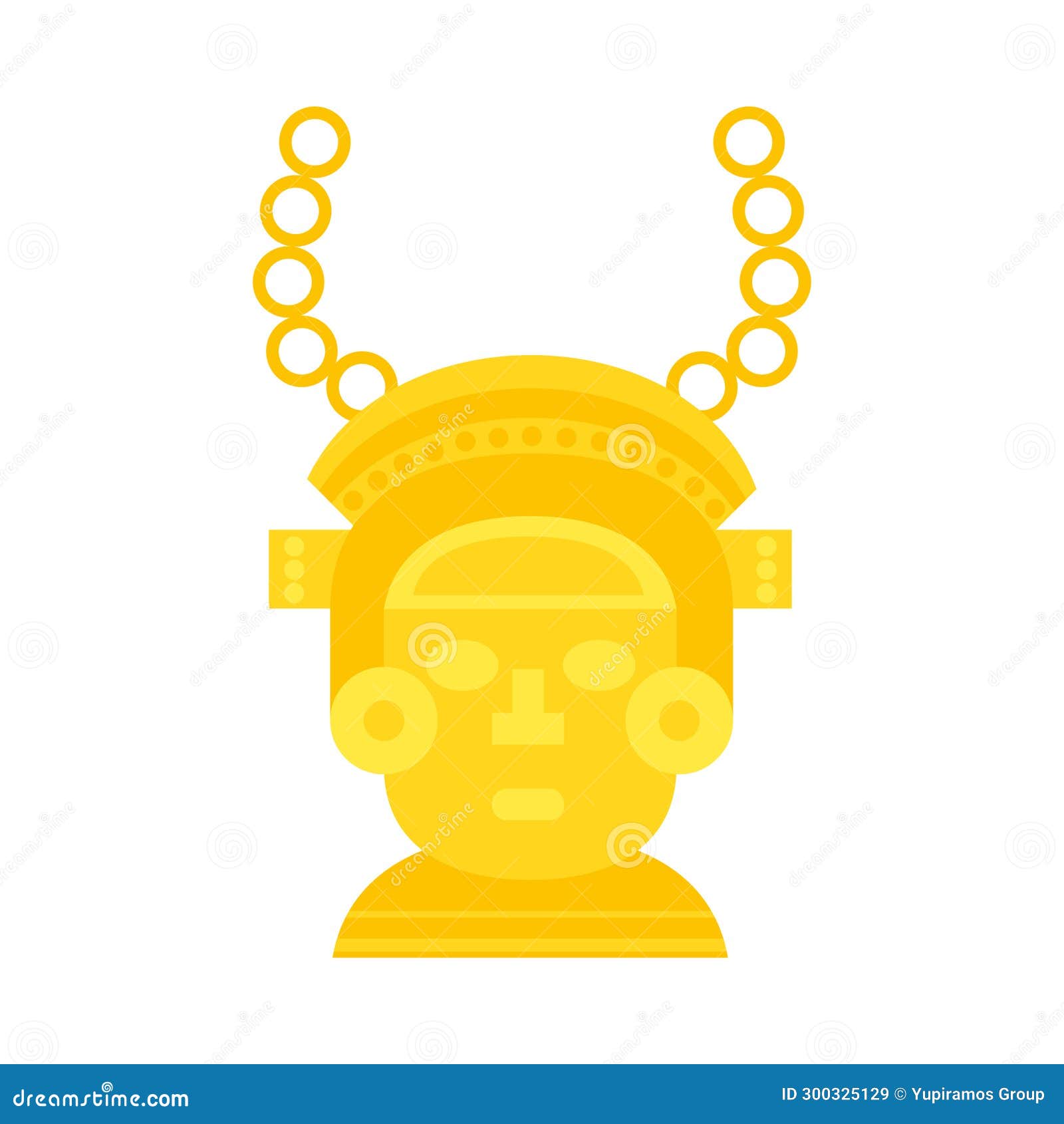 Peru inca gold stock illustration. Illustration of pantheon - 300325129