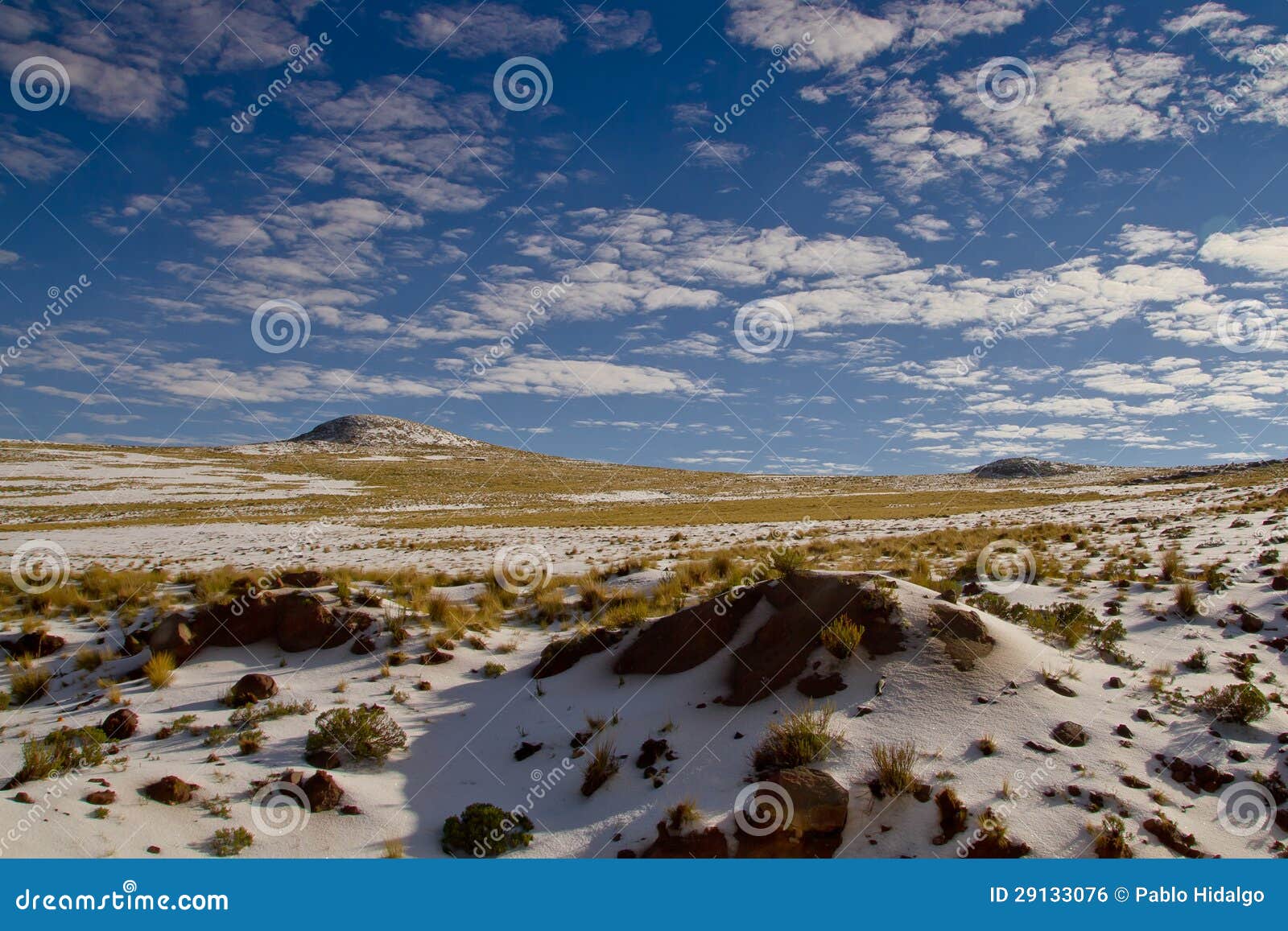 Peru Landscapes, Highlands with Snow Sunrise Stock Photo - Image of ...