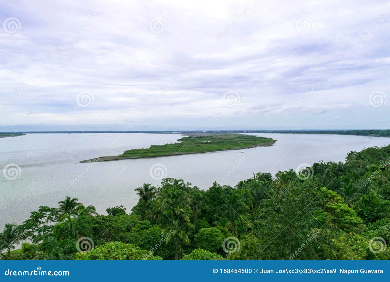 Peru, Peruvian Amazonas Landscape in Iquitos - Peru Stock Photo - Image ...