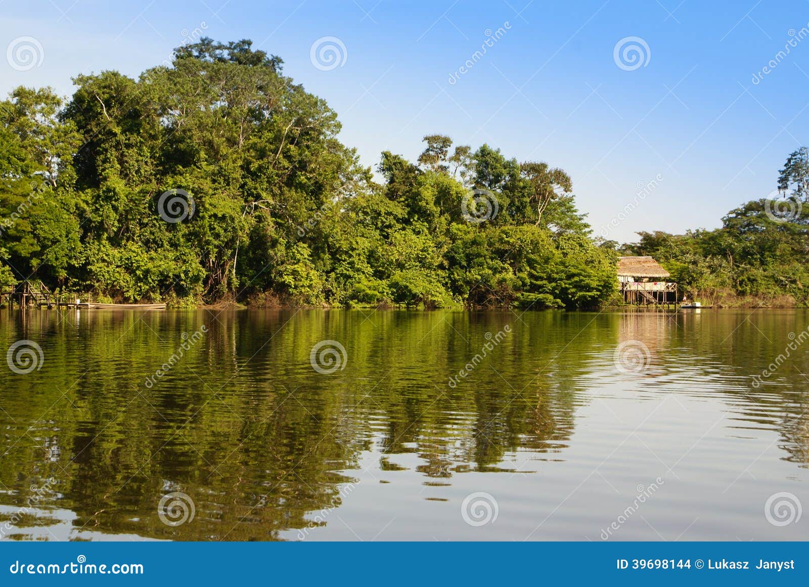 Peru, Peruvian Amazonas Landscape. the Photo Present Typical Ind Stock ...