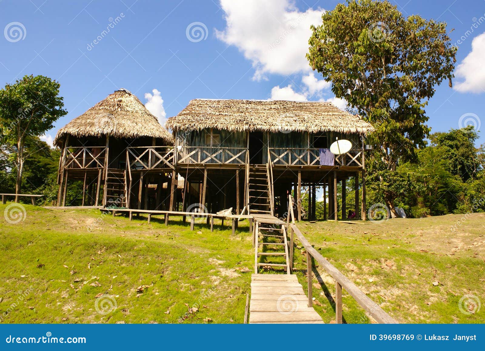 Peru, Peruvian Amazonas Landscape. the Photo Present Typical Ind Stock ...