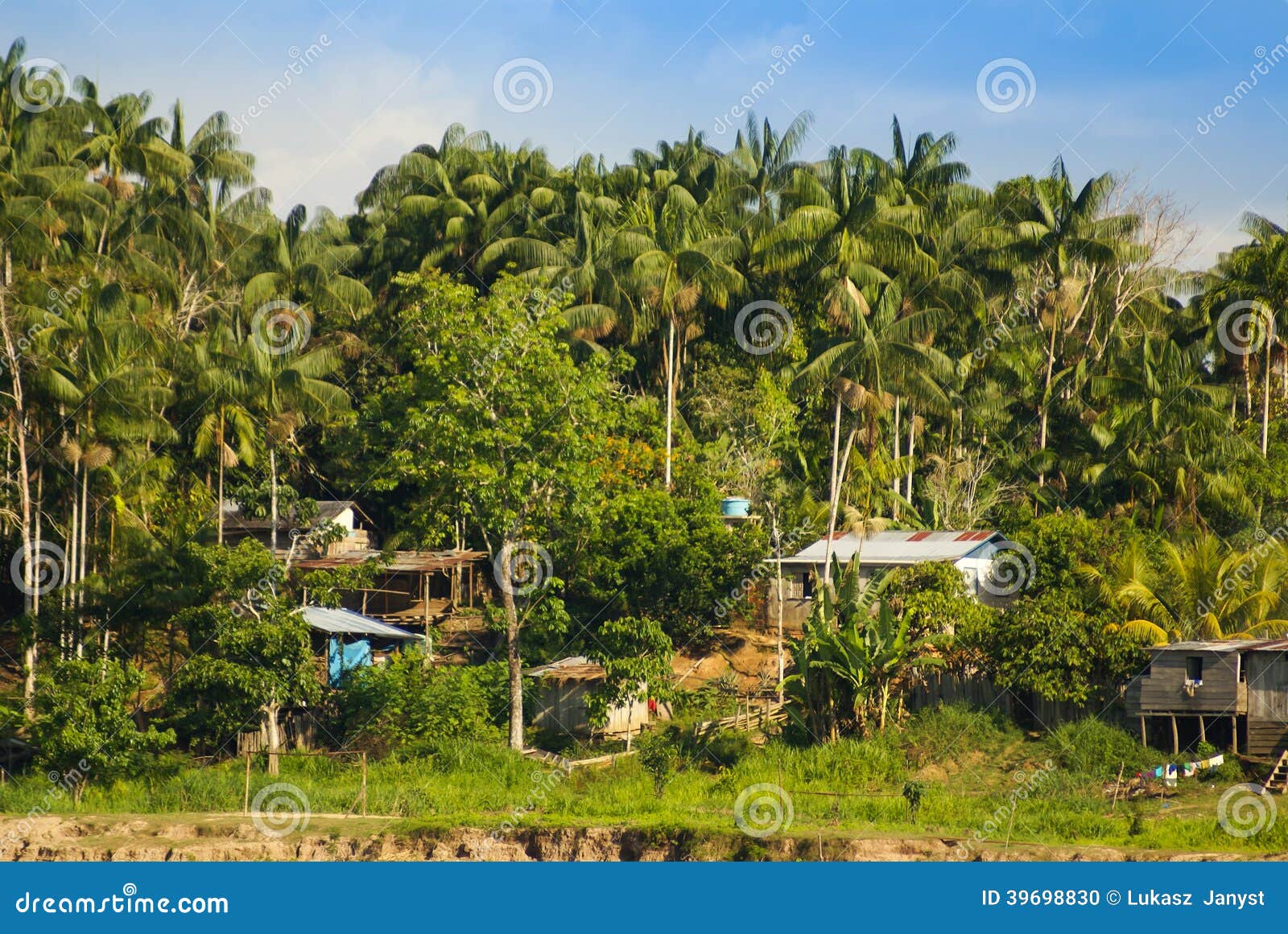 Peru, Peruvian Amazonas Landscape. the Photo Present Typical Ind Stock ...