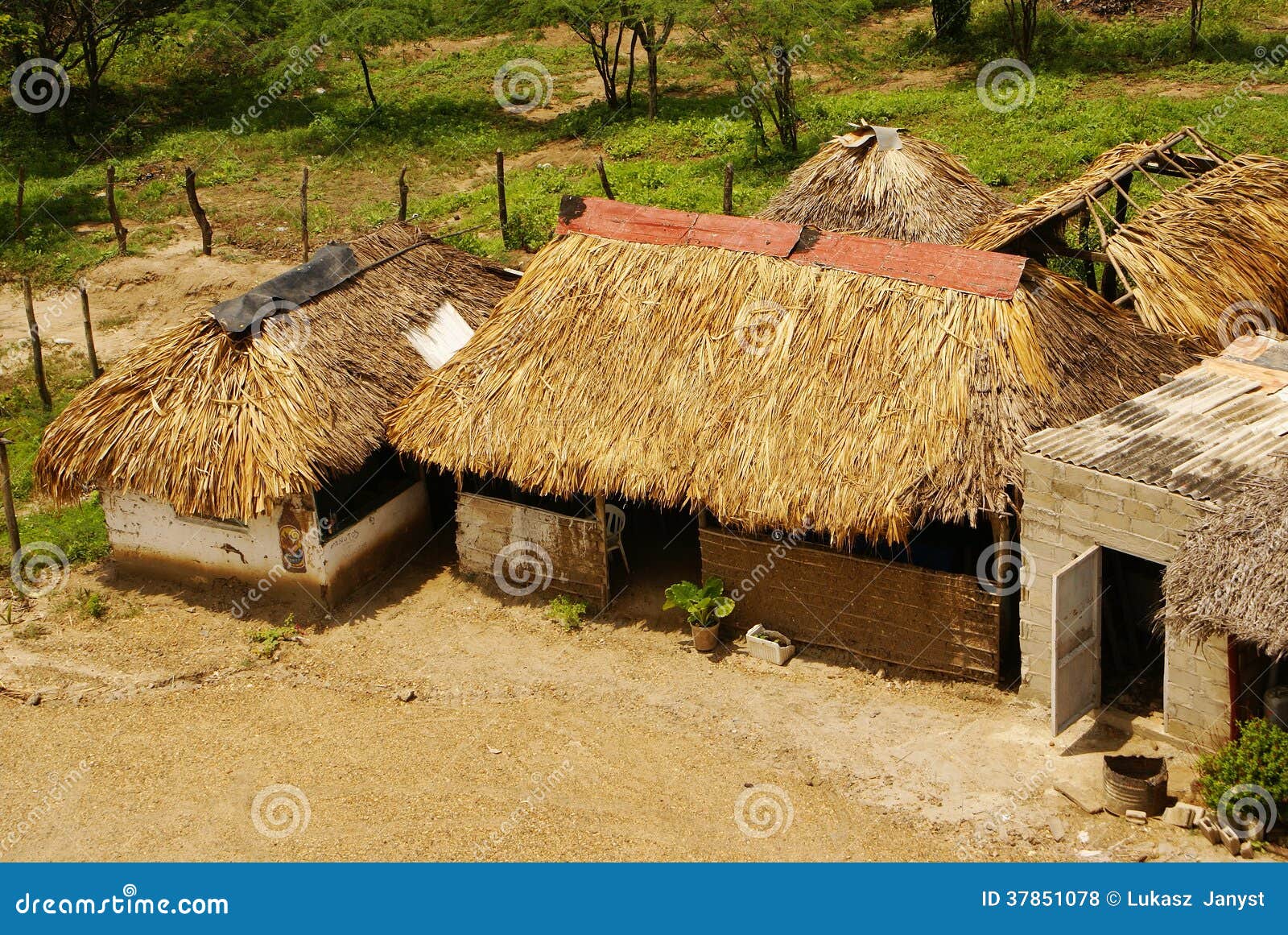 Peru, Peruvian Amazonas Landscape. the Photo Present Typical Indian ...