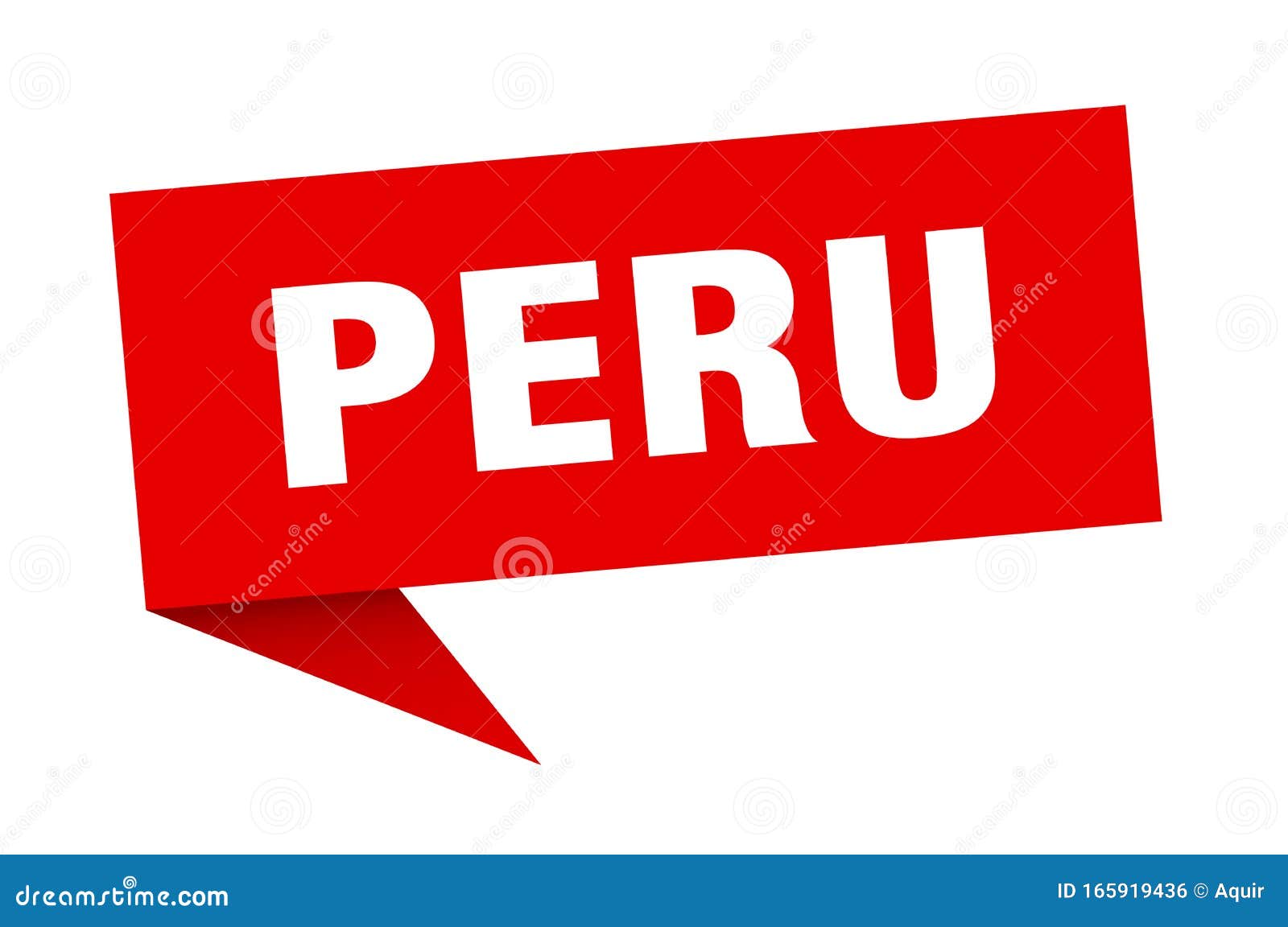Peru Sticker. Peru Signpost Pointer Sign Stock Vector - Illustration of ...