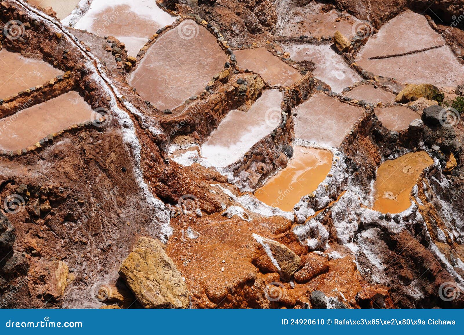 Traditional Salt Making By Boiling Underground Salt Water From Natural ...
