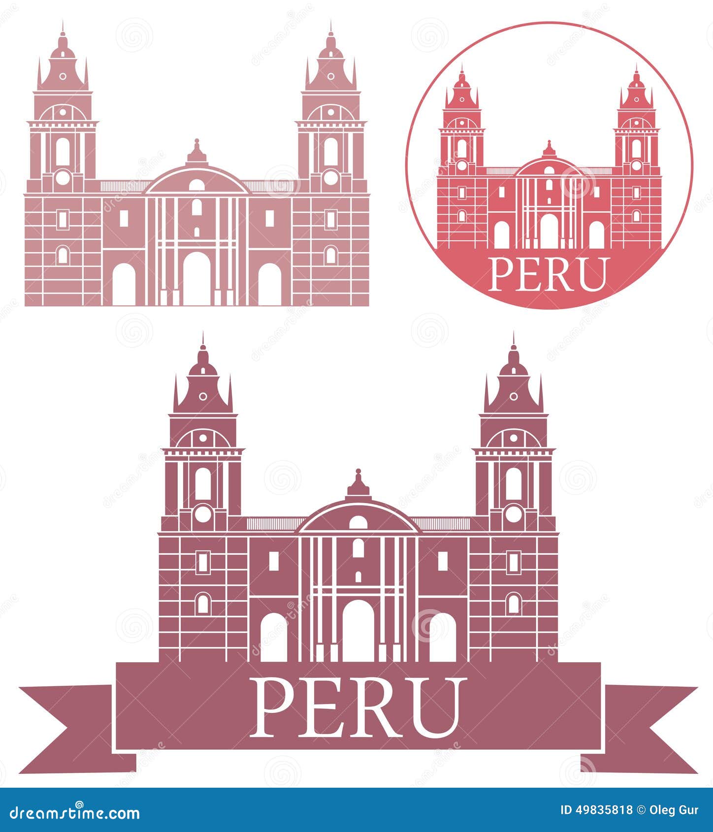 Peru stock vector. Illustration of culture, sign, unusual - 49835818