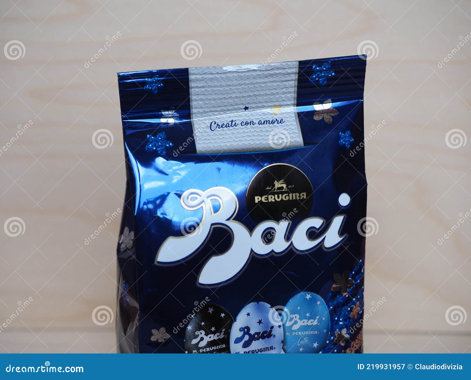 PERUGIA - CIRCA MAY 2021: Baci Perugina Packet of Chocolate Editorial ...