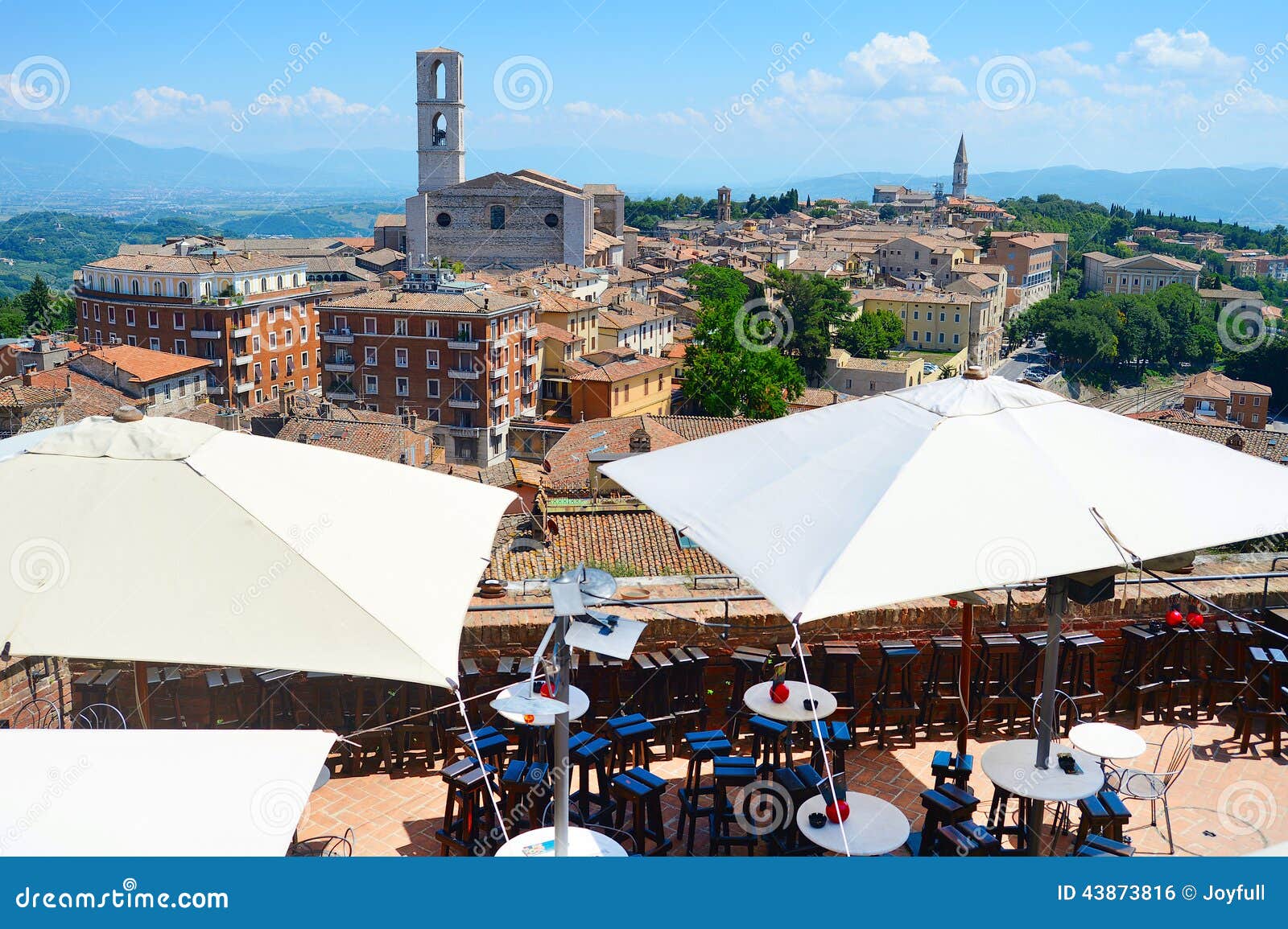 Perugia Città Vecchia fotografia stock. Immagine di esterno - 43873816