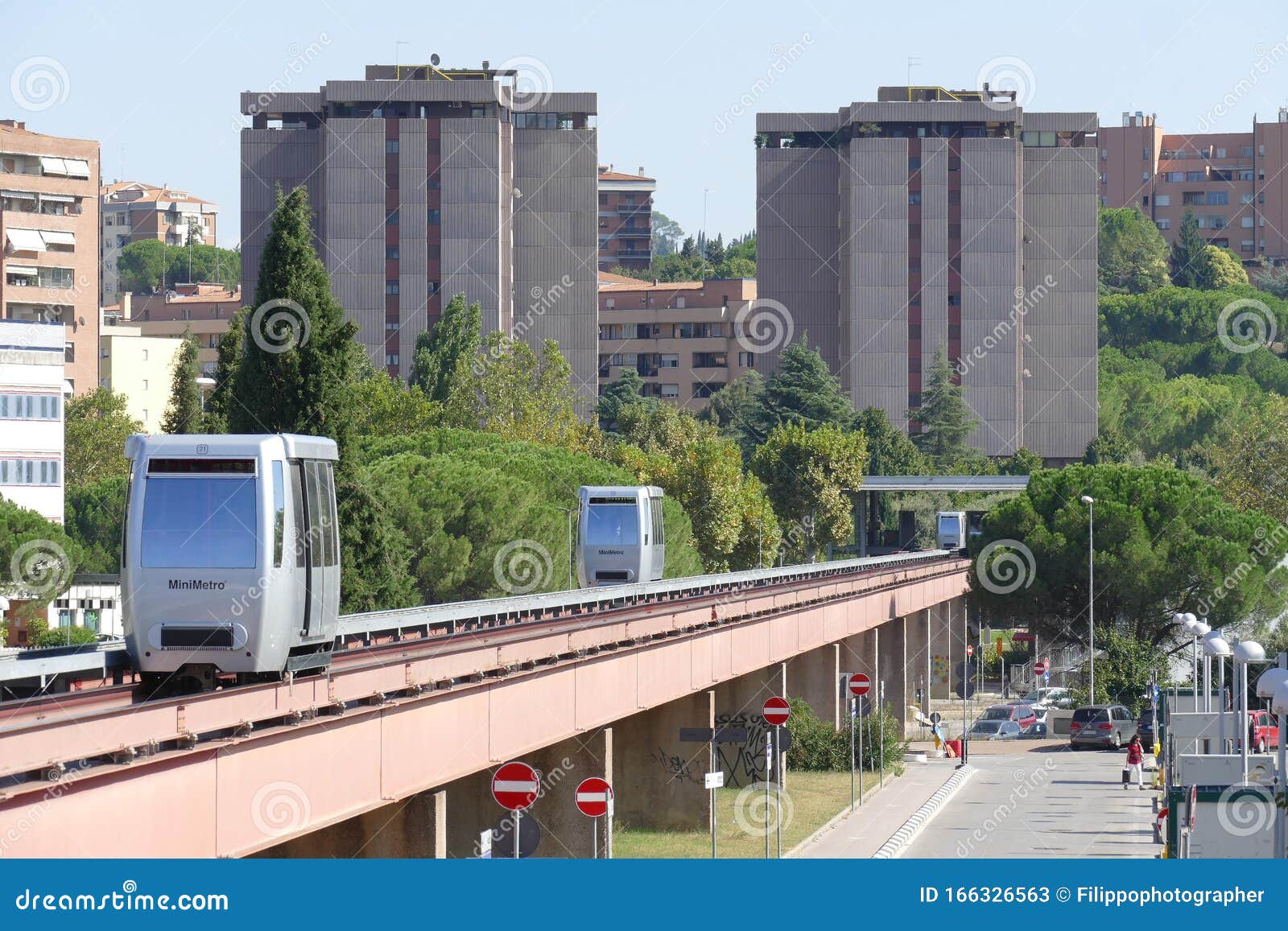Perugia Minimetro editorial stock photo. Image of electric - 166326563