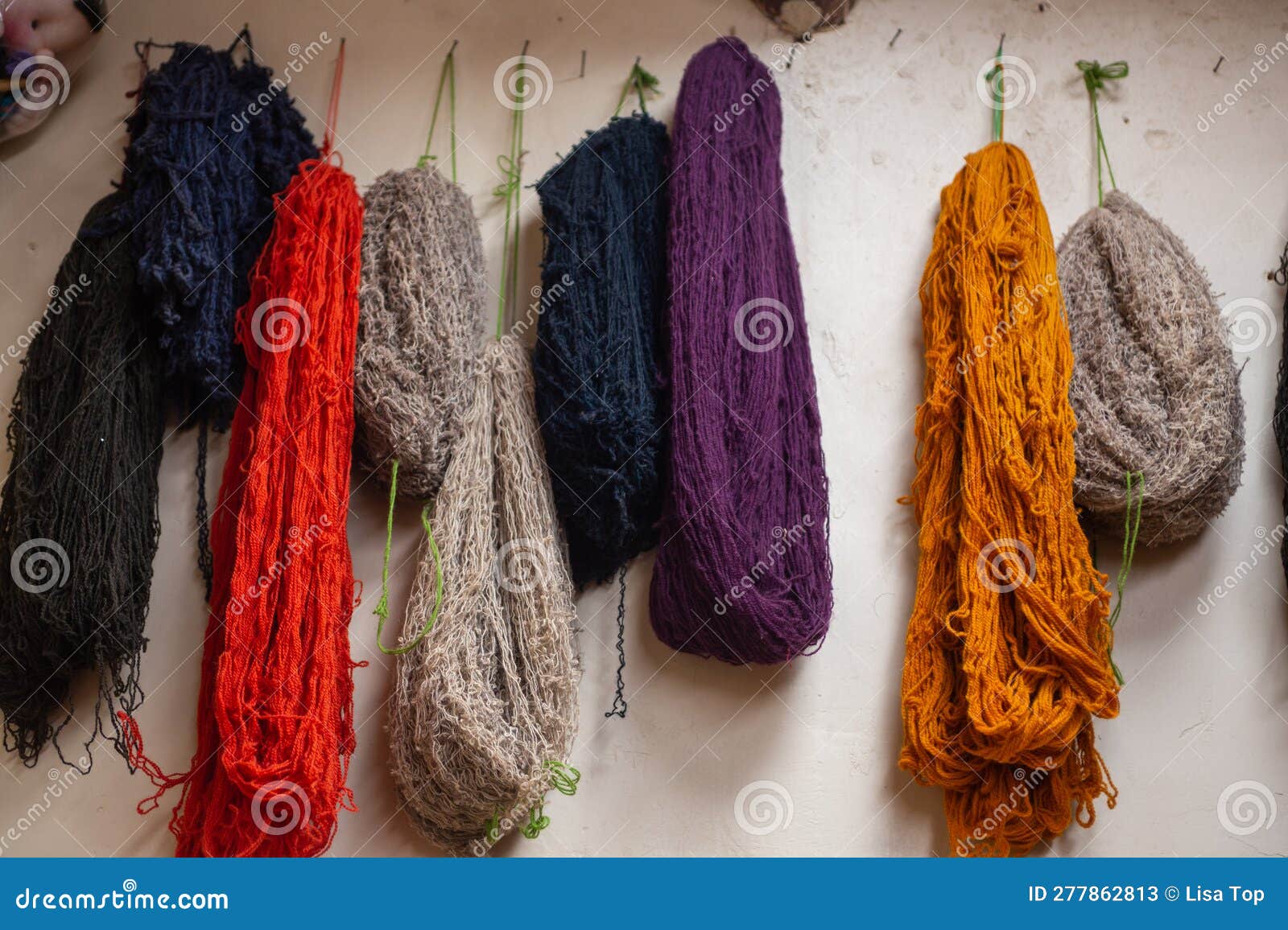 Peruvian Alpaca Yarn stock image. Image of weaver, close - 277862813
